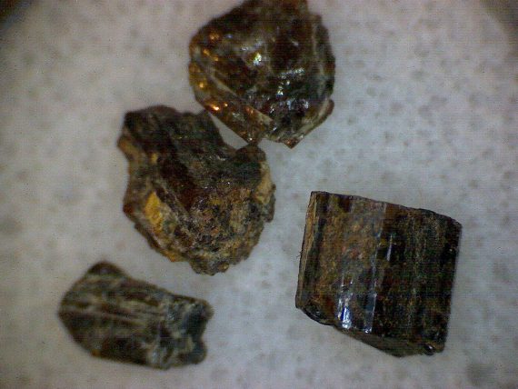 Beautiful Painite crystal specimen lot