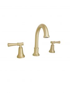 Delta 35747LF-SP Chamberlain 8 in. Widespread 2-Handle Bathroom Faucet in SpotShield Brushed Nickel