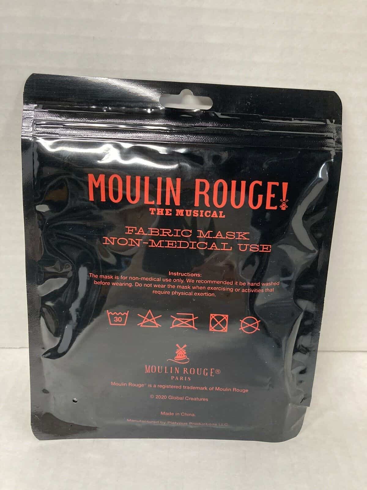 Moulin Rouge Broadway Musical Mask Above All Love Brand New