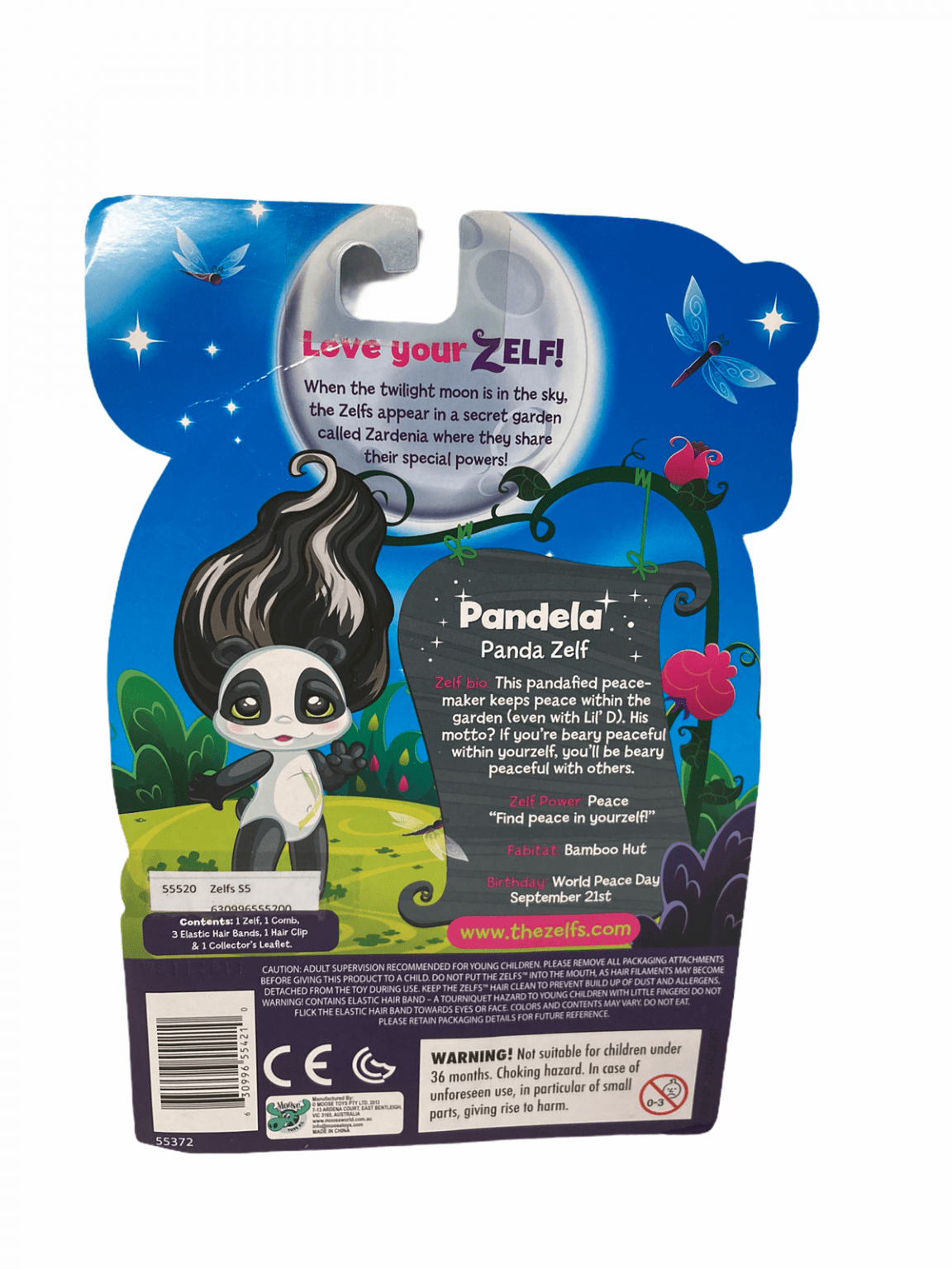 Pandela Panda Zelf The Zelfs Love Yourzelf New Old Stock