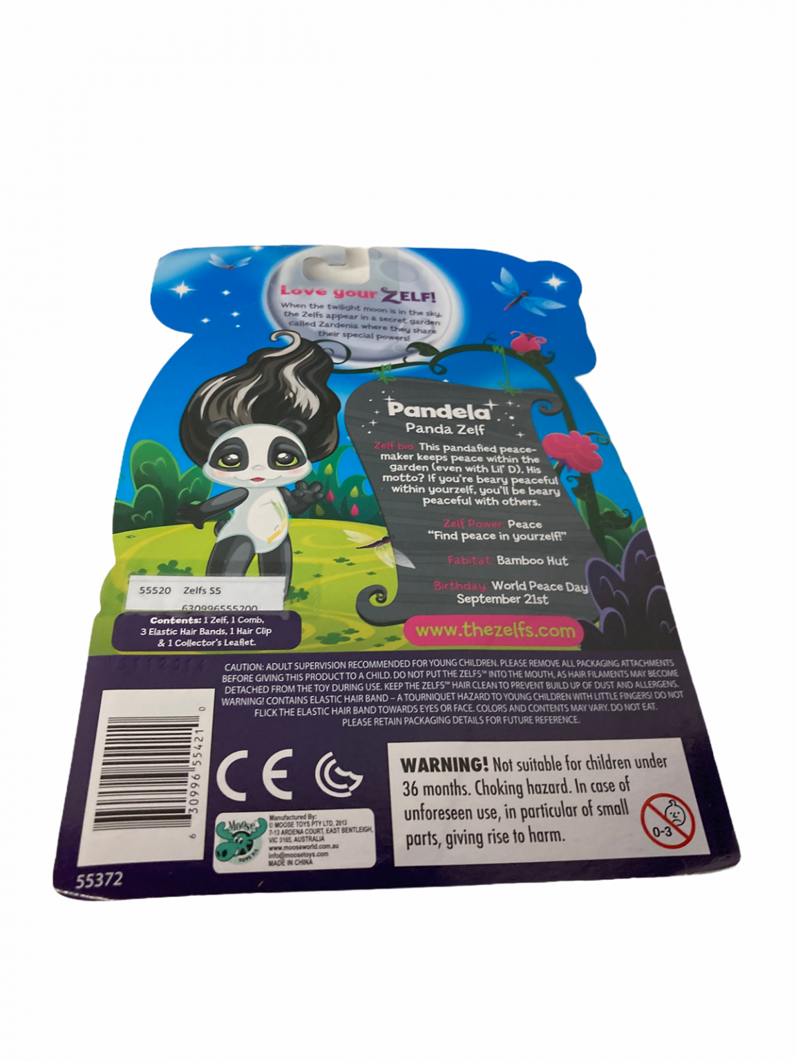 Pandela Panda Zelf The Zelfs Love Yourzelf New Old Stock