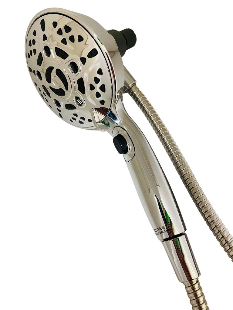 Delta 75707 SureDock 7-Spray 5 in. Single Wall Mount Handheld ...