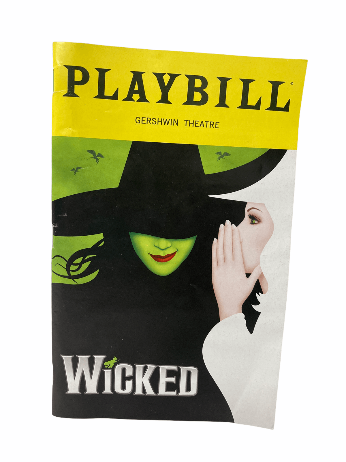 Wicked Broadway Musical Playbill and Souvenir Cup September 2021