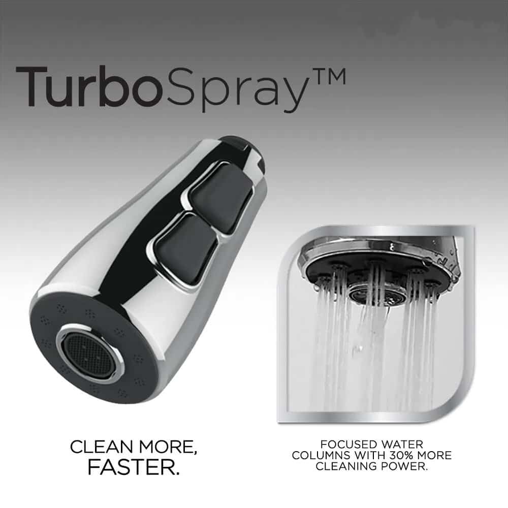 Glacier Bay Statham 1003 341 113 Single-Handle Coil Spring Neck Kitchen ...