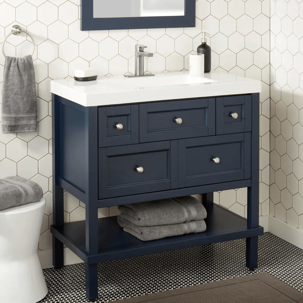 Glacier Bay Modern 1003 120 608 Contemporary Single Hole Single-Handle ...