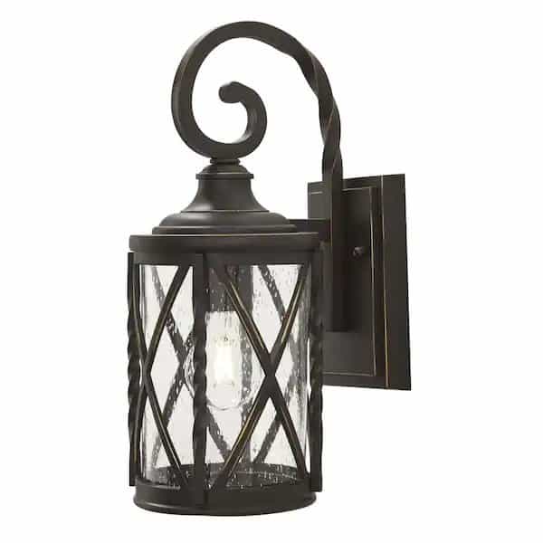 Home Decorators Collection 7953HDCABDI Walcott Manor 8 in. 1-Light ...