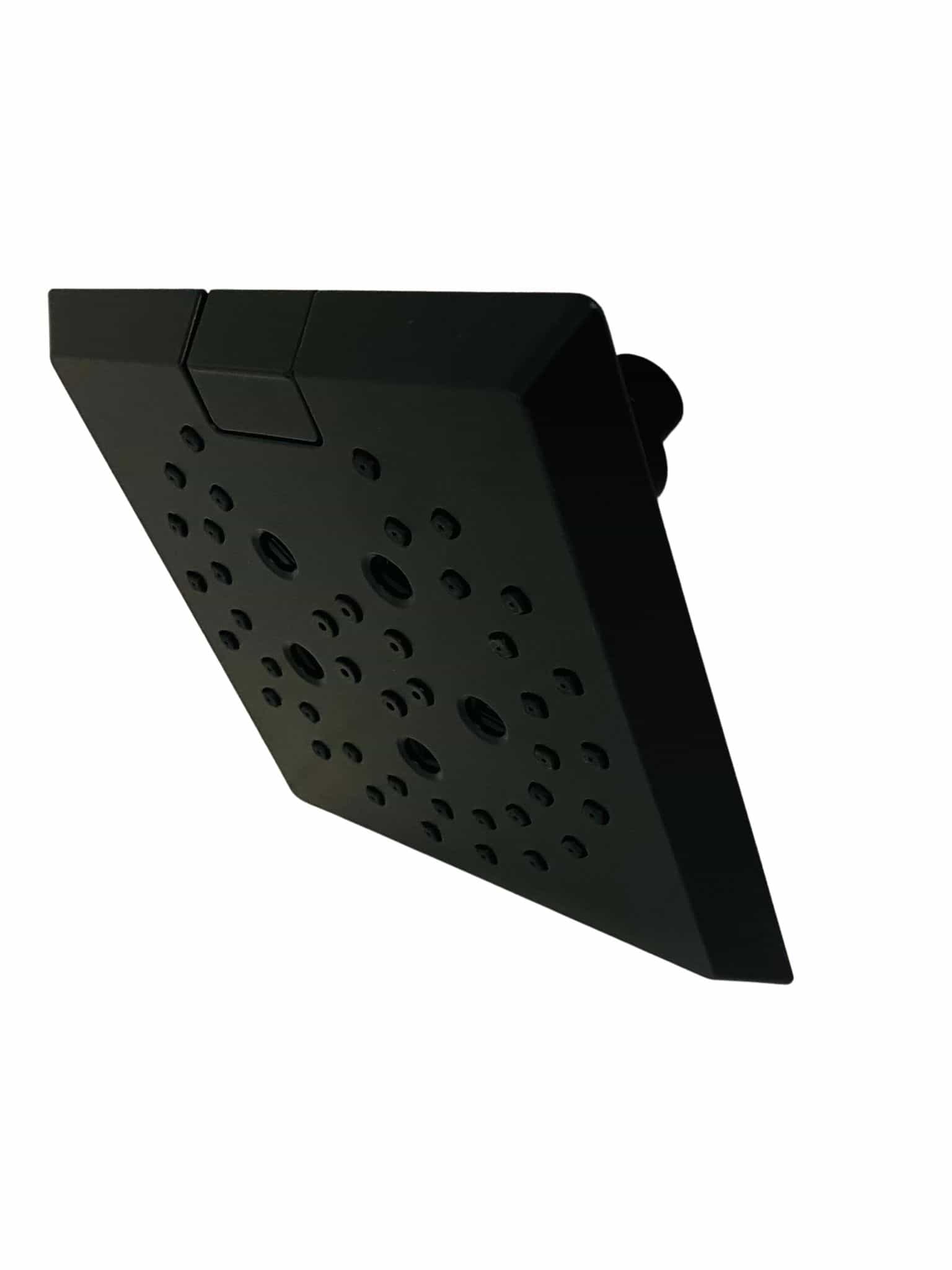 Delta 52664-BL Pivotal 5-Spray 5.8 in. Single Wall Mount Fixed Rain ...