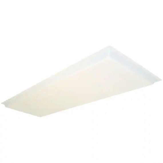 Lithonia Lighting D15SBDDROP 1-1/3 ft. x 4 ft. Dropped White Acrylic ...