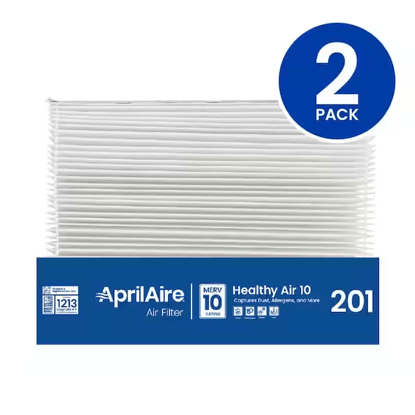 AprilAire 201 02 20x25x6 201 Air Cleaner Filter for Air Purifier Models ...