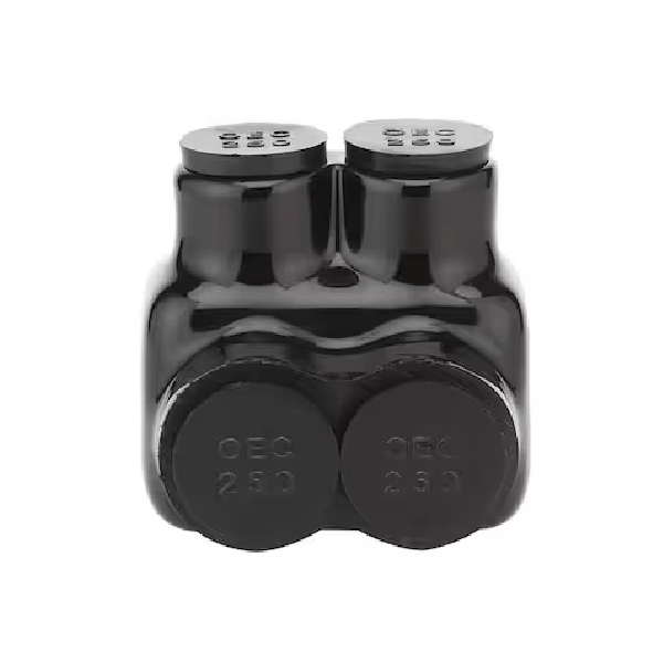 Commercial Electric G60006A 6 AWG to 250 MCM Dual-Rated 2-Port 1-Sided ...