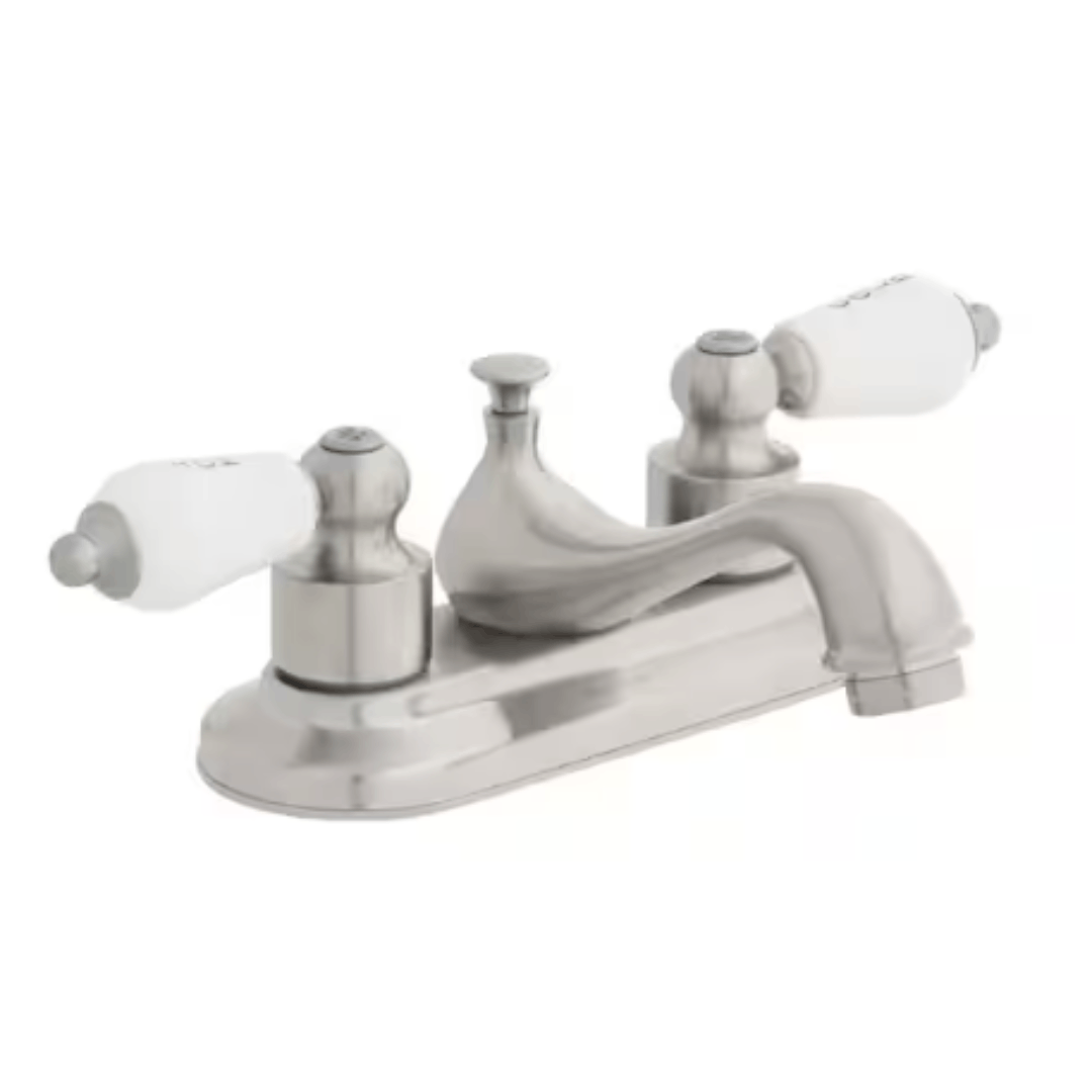 Glacier Bay 1008 246 171 Teapot 4 in. Centerset Double-Handle Low-Arc ...